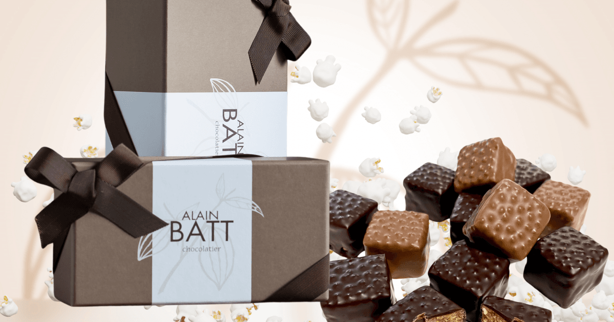 Coffret Chocolats Poppy - Coffrets chocolats - Chocolats - Alain Batt,